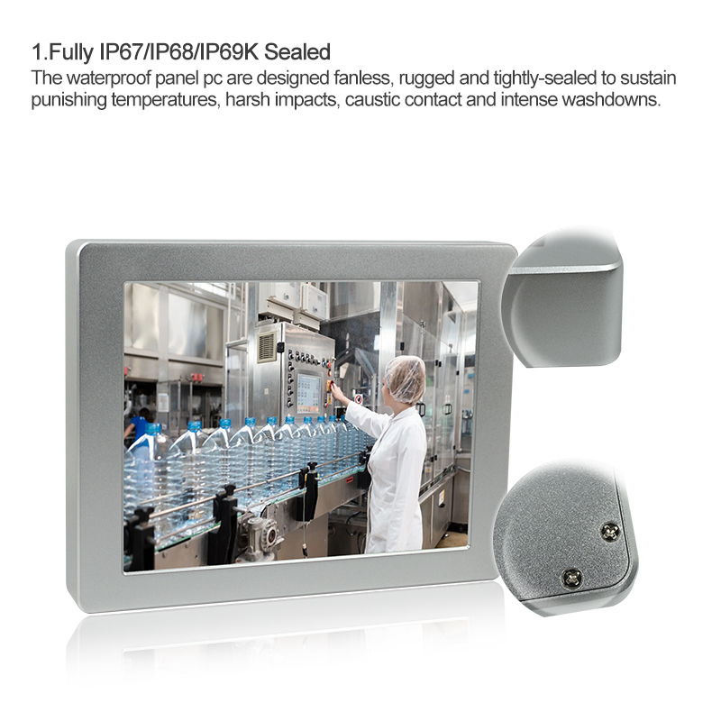 Waterproof Industrial Panel PC | IP67/IP68 Waterproof Computer ...