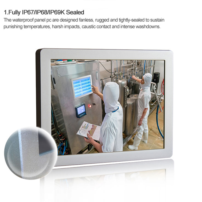 Waterproof Industrial PC | Panel PC | Waterproof all in one PC | Waterproof Screen PC
