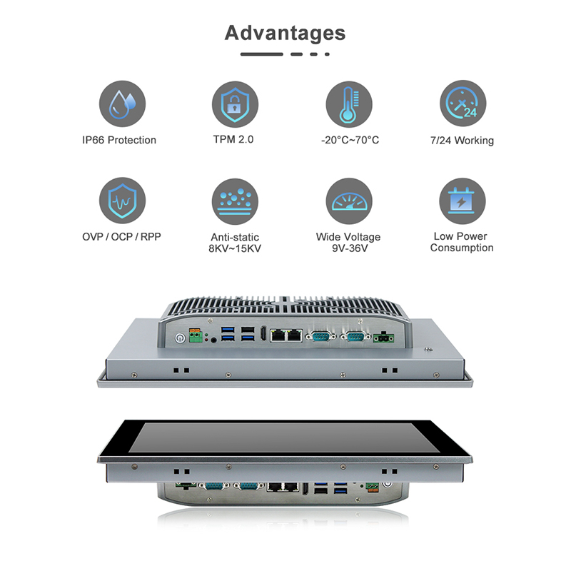 15" Embedded Industrial PC | Industrial Computer | Automation PC ...
